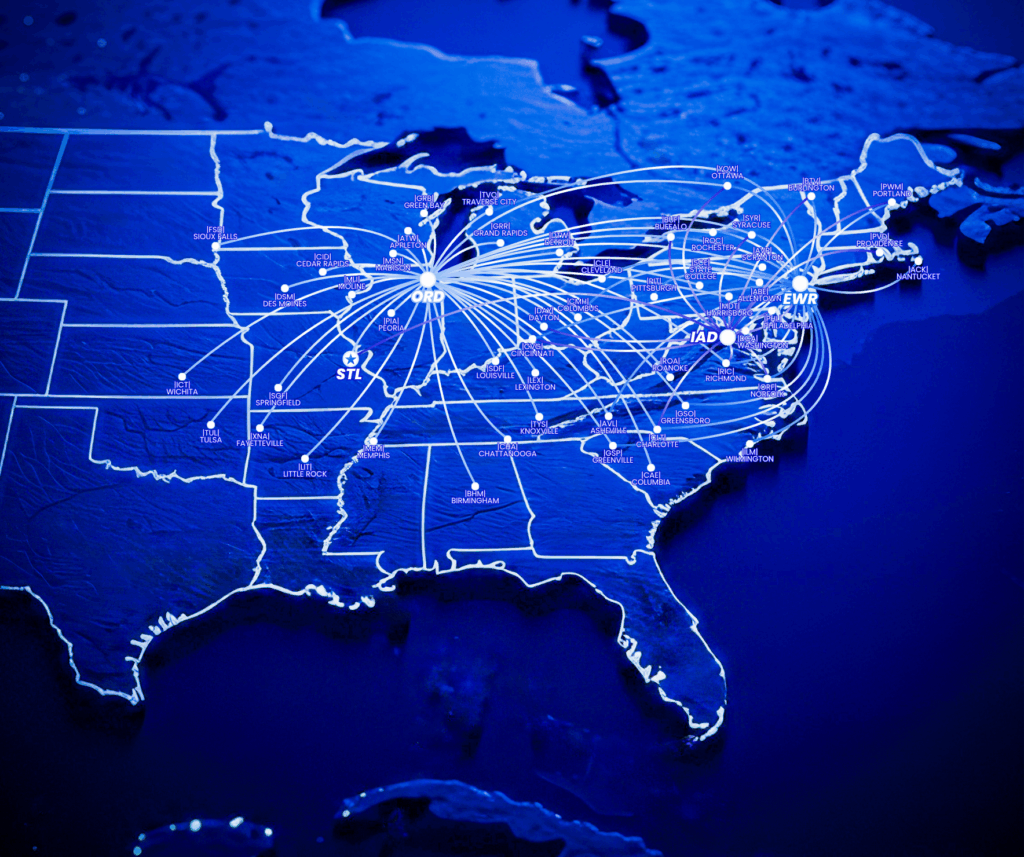 Route Map – GoJet Airlines